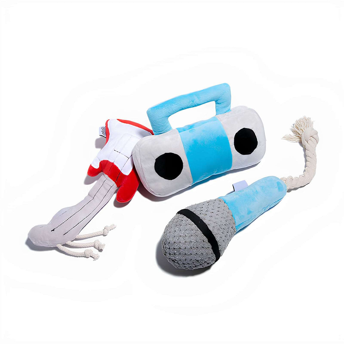 Music Instrument Squeaky Plush Dog Toy Set for Sale – HENSIS